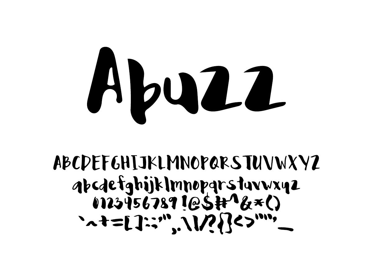 Mix Fonts - Mix Abuzz