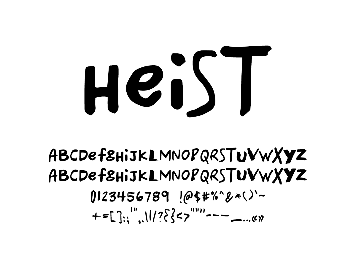 Mix Fonts - Mix Heist