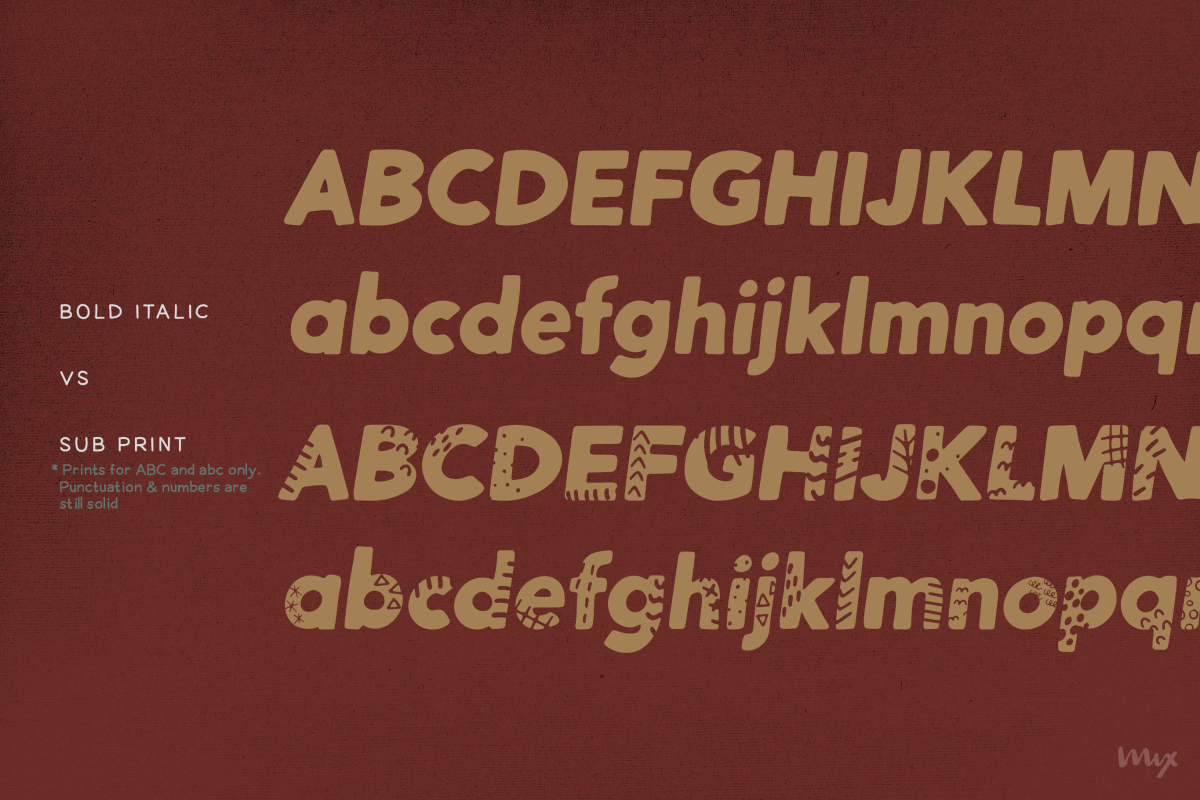 Mix Fonts - Mix Safari Squad