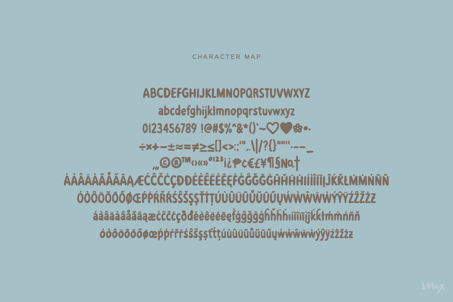 Mix Fonts - Mix Lazy Letters